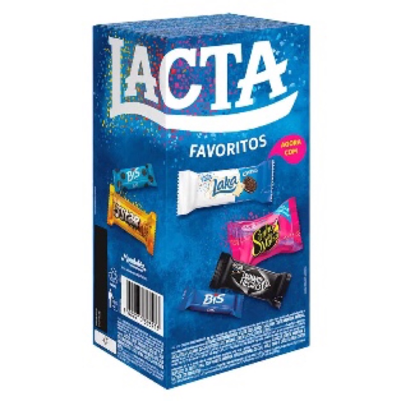 Caixa De Bombons Sortidos Favoritos 250,6g - Chocolate Lacta - Presente ...