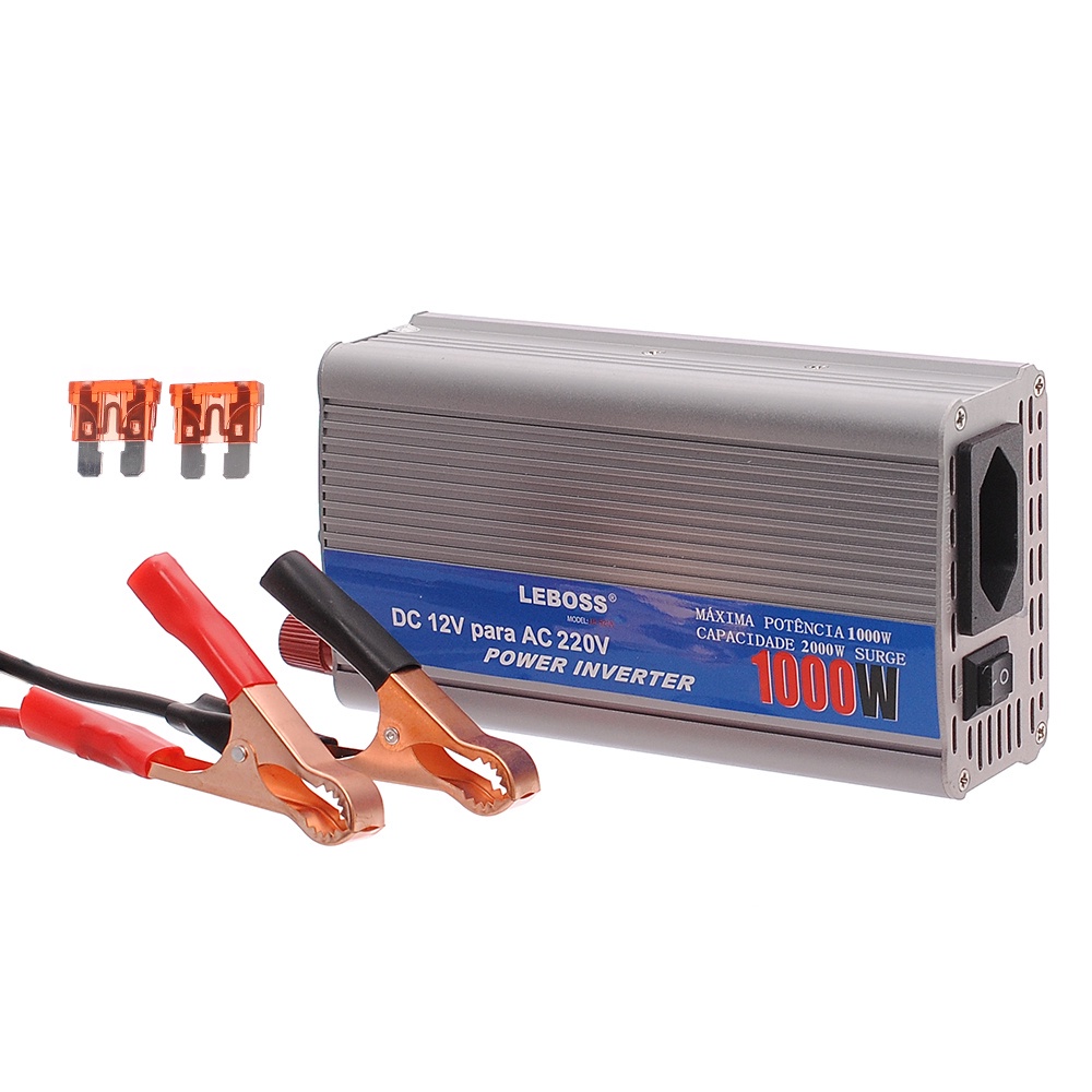 Inversor Tensao 12v 220v 1000w Transformador LB521A Conversor | Shopee Brasil