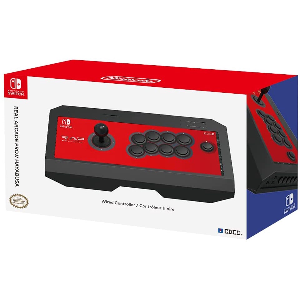 Controle Arcade Real Pro V Hayabusa Hori - Nintendo Switch | Shopee Brasil