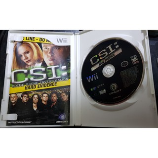 Jogo Csi Crime Scene Investigation Hard Evidence Nintendo Wii | Shopee ...