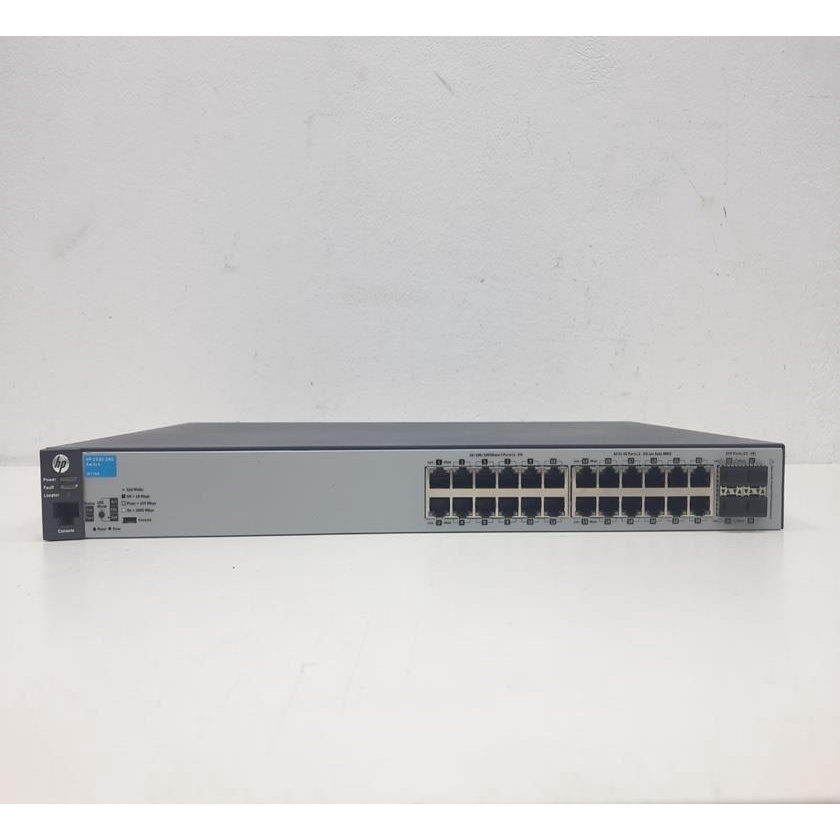 Switch HP 2530-24g 24 portas Gigabit J9776A Garantia NF | Shopee Brasil
