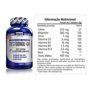 Kit Mais Testo Maca Peruana (60 Caps) Black Skull + Testodrol-GH (60 ...