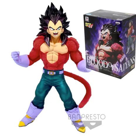 Vegeta SSJ4 - Blood of saiyans Banpresto Bonego Dragon Ball Figure ...