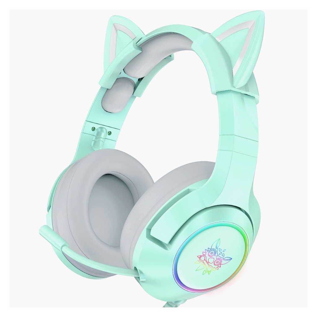 Headset Gamer Profissional Onikuma K9 Com Orelhas Verde | Shopee Brasil