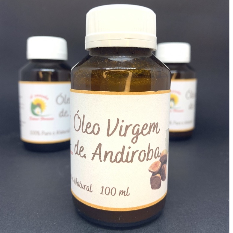 Andiroba - Óleo Virgem de Andiroba 100% Puro e Natural - Óleos da ...
