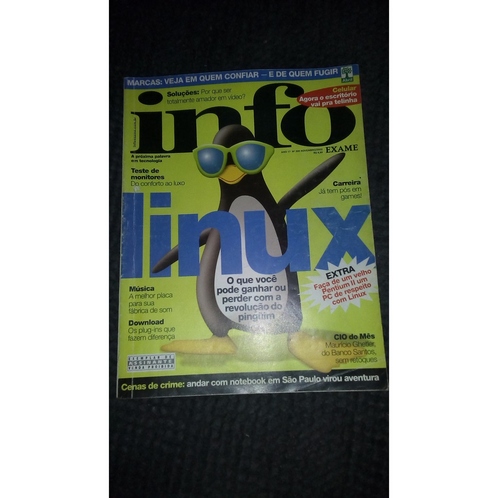 Revista Info - Linux (usado) | Shopee Brasil
