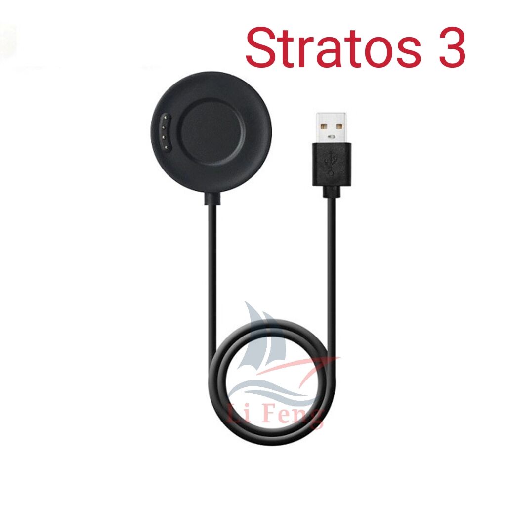 Cabo Carregador Usb Para Smartwatch Amazfit Stratos 3 A1928 1 Metro | Shopee Brasil