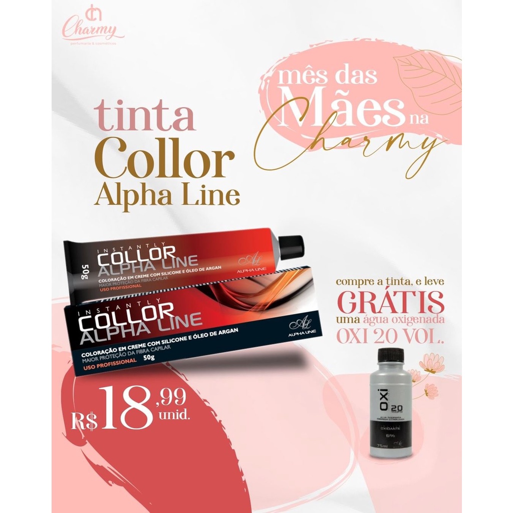 Coloração Profissional Alpha Line Instantly 50g (TINTA TUBO ...