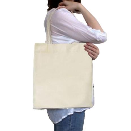 60 sacola algodao cru ecobag lisa 40x40 | Shopee Brasil