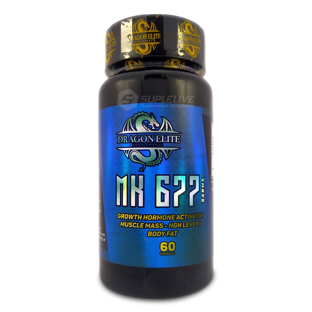 Mk-677 Mk677 (sarm) 12,5mg 60 Cap - Dragon Elite = Mk Gh | Shopee Brasil