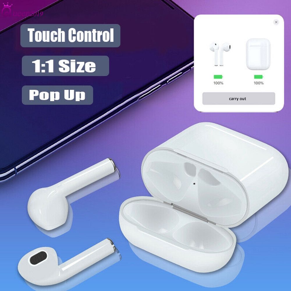 Inpods i27 TWS Super Copy 1: 1 Airpods Headset Touch Control Earbuds ...