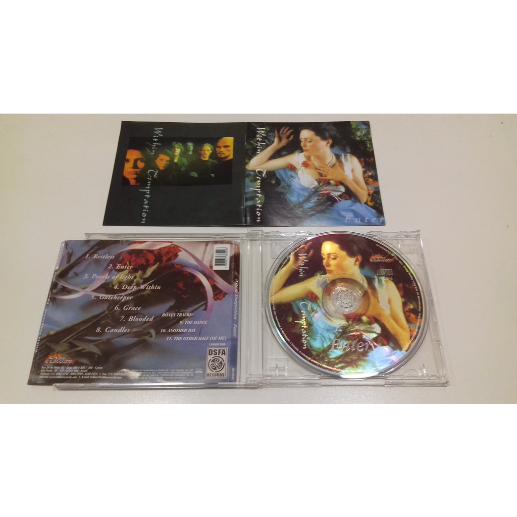 Cd Within Temptation - Enter | Shopee Brasil