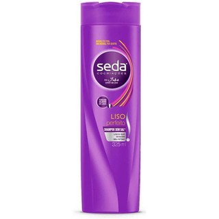 Shampoo Seda Liso Perfeito 325 Ml, Seda, Branco | Shopee Brasil