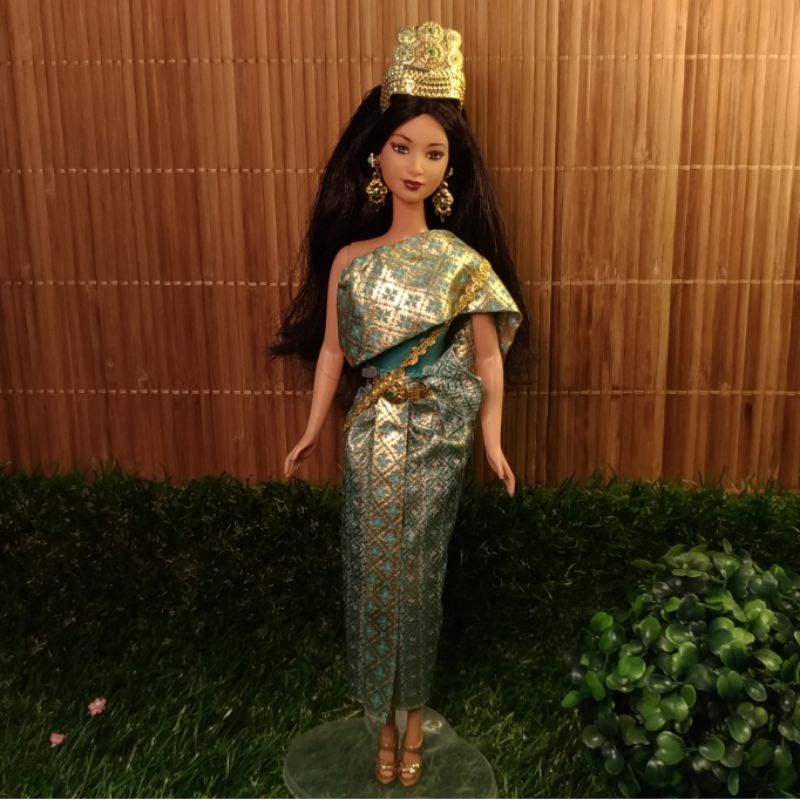 Boneca Barbie Dolls of the World - Princess of The Camboja - 2003 Pink ...