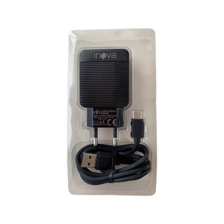 Carregador Celular Inova Tipo C 18W + 1 Entrada USB | Shopee Brasil