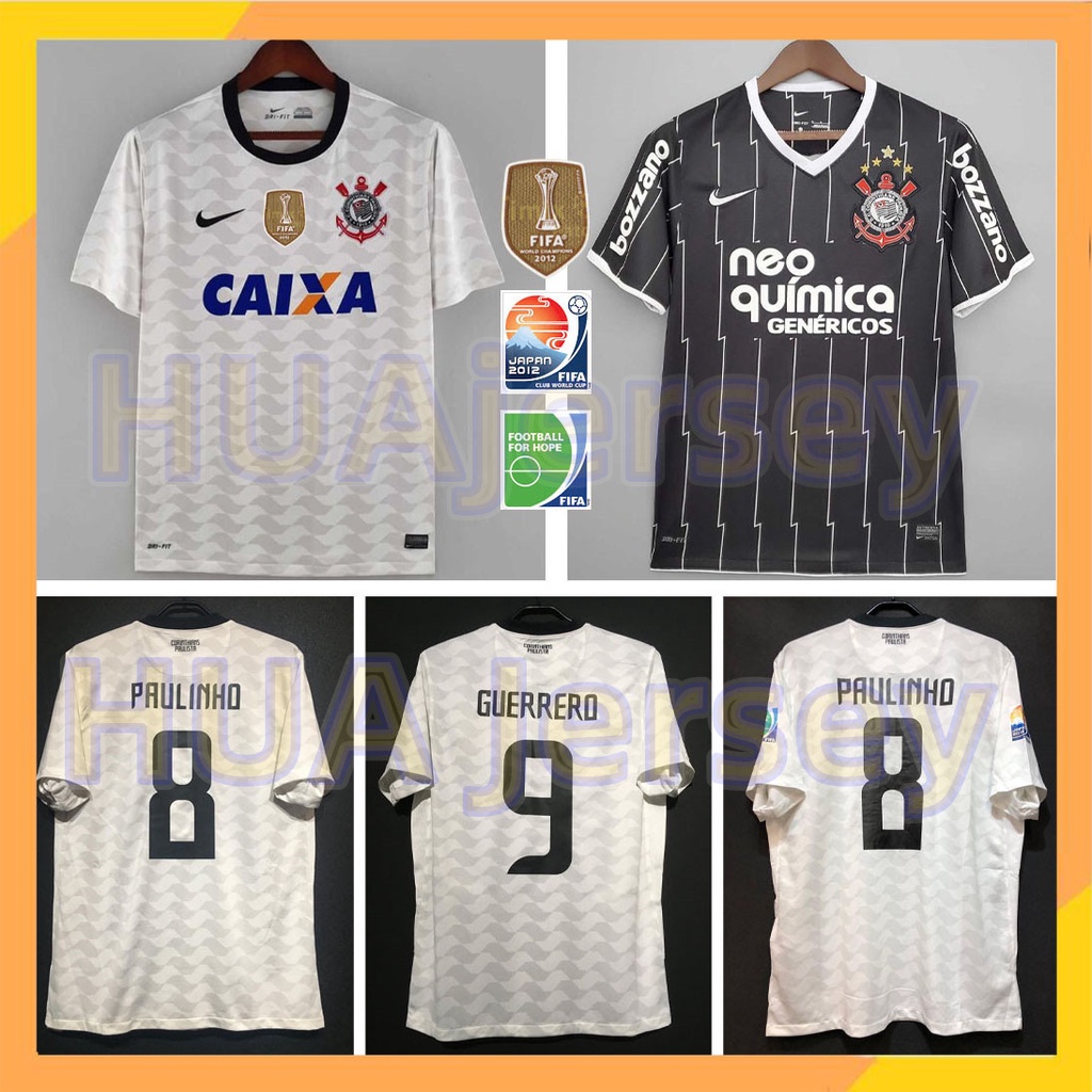 Camisa Corinthians 2012 home E away jersey Futebol Moda Esportiva ...