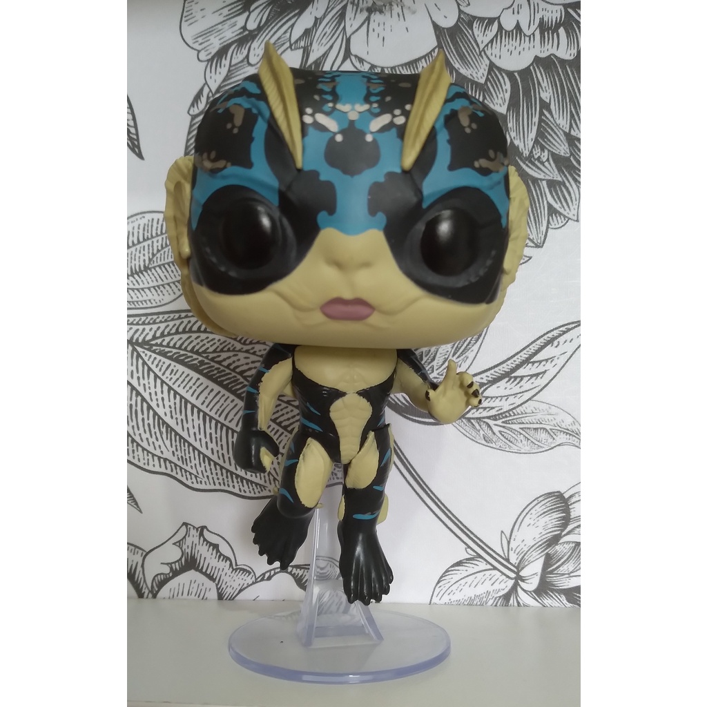 Funko Pop The Shape Of Water Amphibian Man #637 - Loose | Shopee Brasil