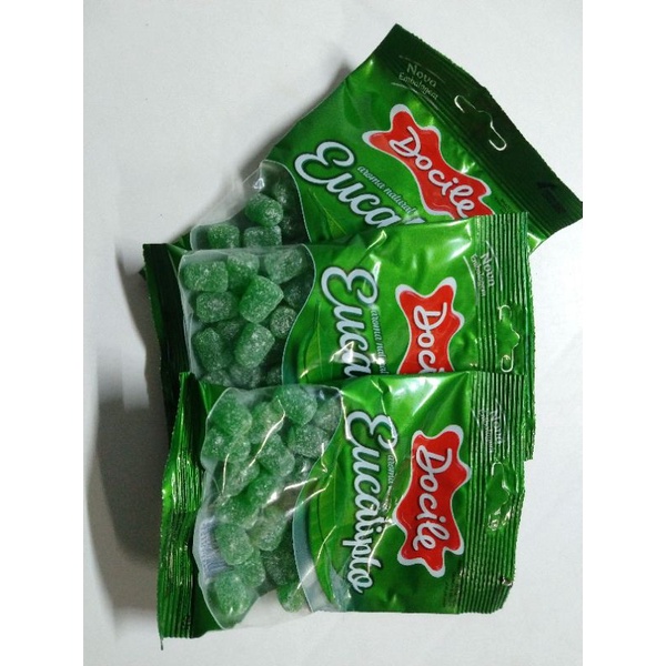 Bala Doce goma eucalipto Docile 60g | Shopee Brasil