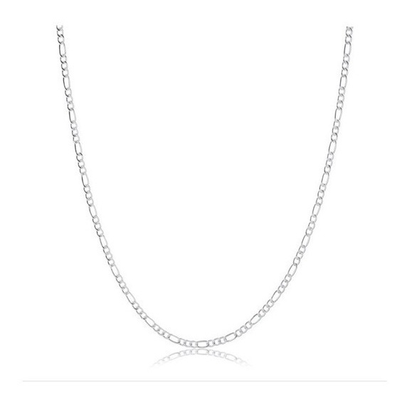 Corrente Colar 3x1 Italiano Prata 925 De Lei 60cm 2mm Fina | Shopee Brasil