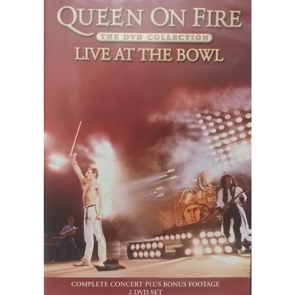DVD Queen On Fire: Live At The Bowl (Complete Concert Plus Bonus ...