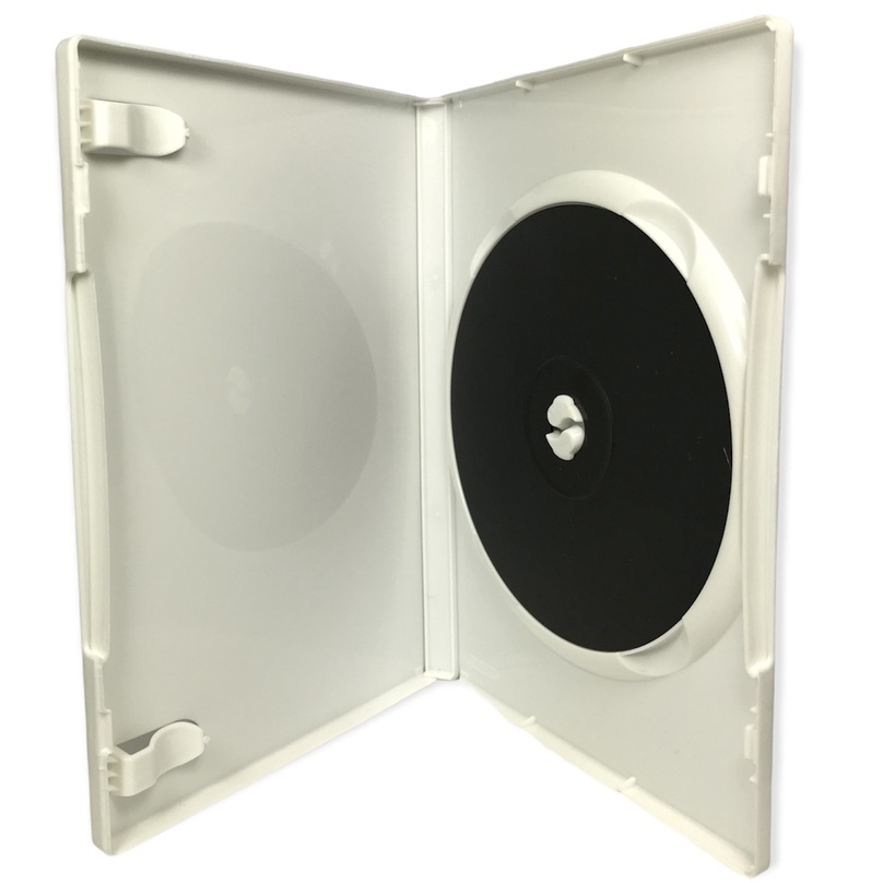 Kit C/ 10 Unidades - Box Dvd Amaray Branco | Shopee Brasil