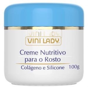 Creme Nutritivo Hidratante para o Rosto Vini Lady 100g | Shopee Brasil