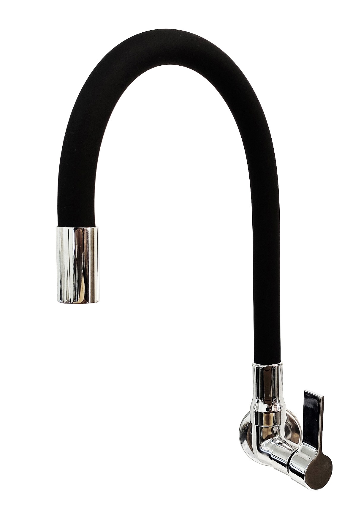 Torneira Cozinha Parede Gourmet Preta Flexível 1 4 Volta C70 Shopee