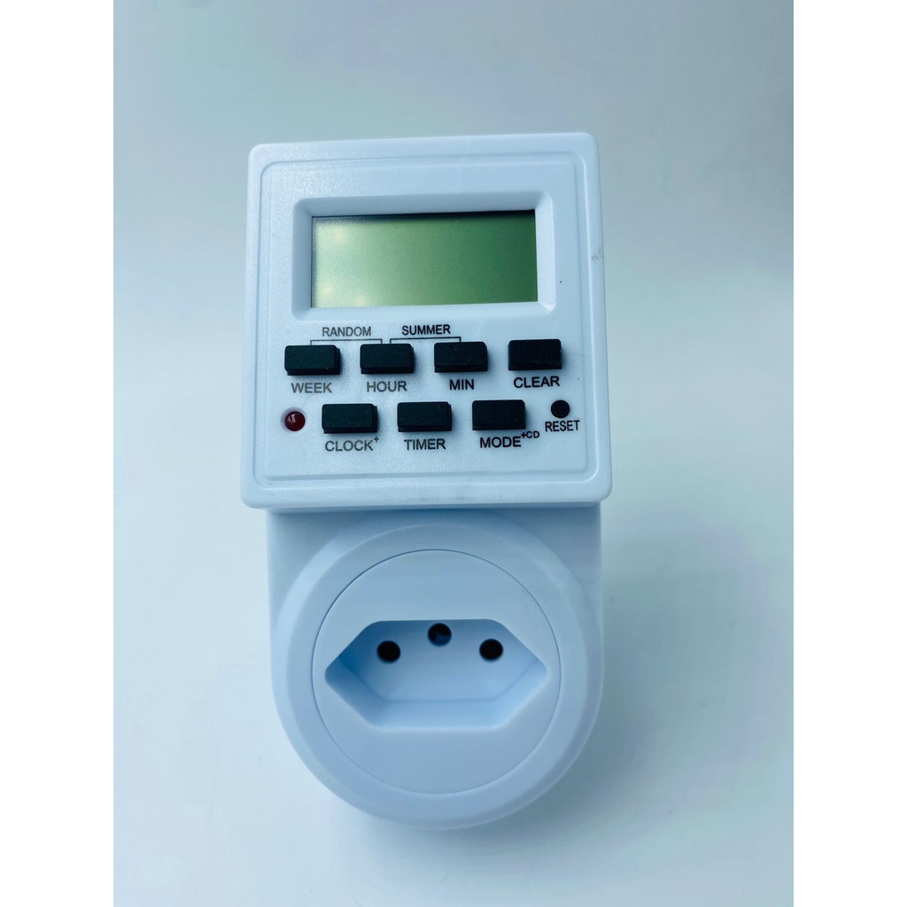 Timer Digital E Temporizador Tomada Inteligente Energia Bivolt 2200w ...