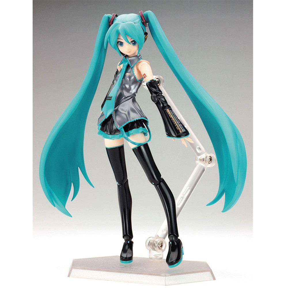15cm Figura De Ação Anime Móvel Hatsune Miku Toy figma 014 - Escorrega ...