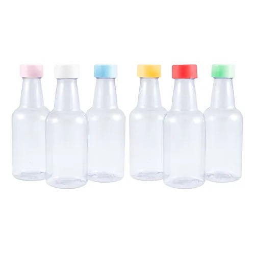 MINI GARRAFINHA PET 50 Ml TAMPA PLASTICA PARA LEMBRANCINHA PCT COM 10 ...