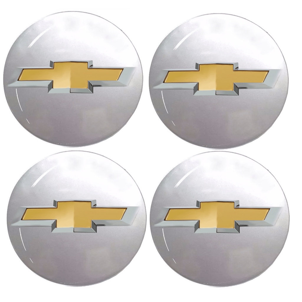 Kit Emblema Adesivo decorativo Para Calota ou Roda Resinado 4 peças ...