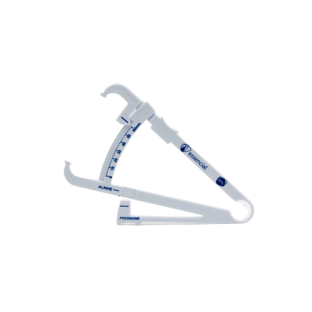 Adipometro medidor de gordura corporal pequeno | Shopee Brasil