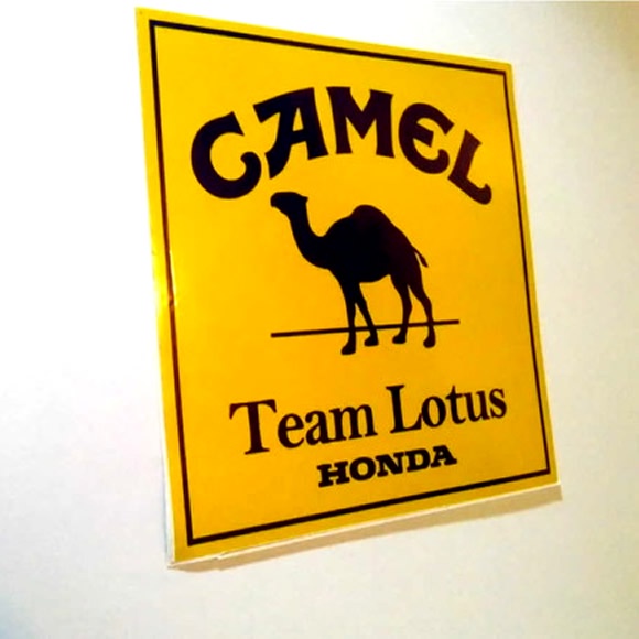 Adesivo Camel Team Lotus Honda F 1 | Shopee Brasil