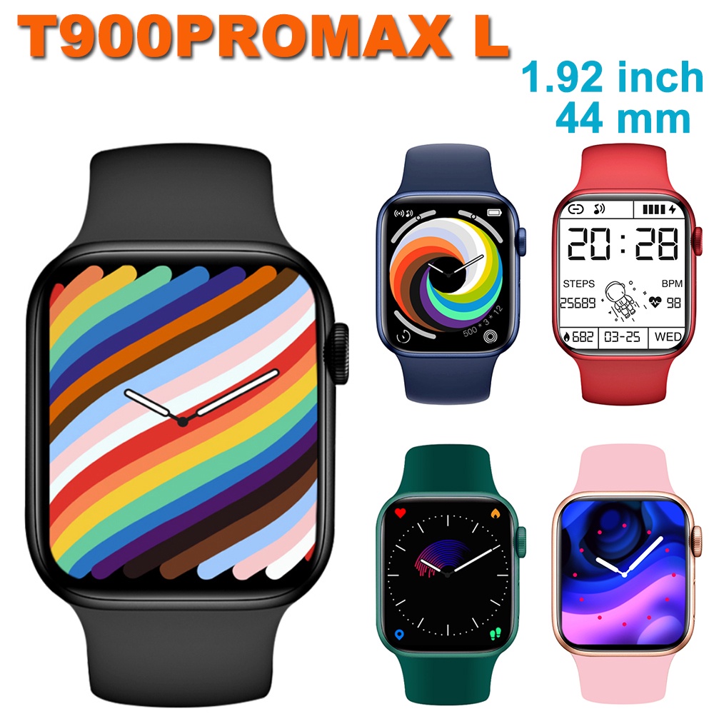Smartwatch T900 PROMAX L Big 1.90 Polegadas IWO 8 PRO Rastreamento DIY ...