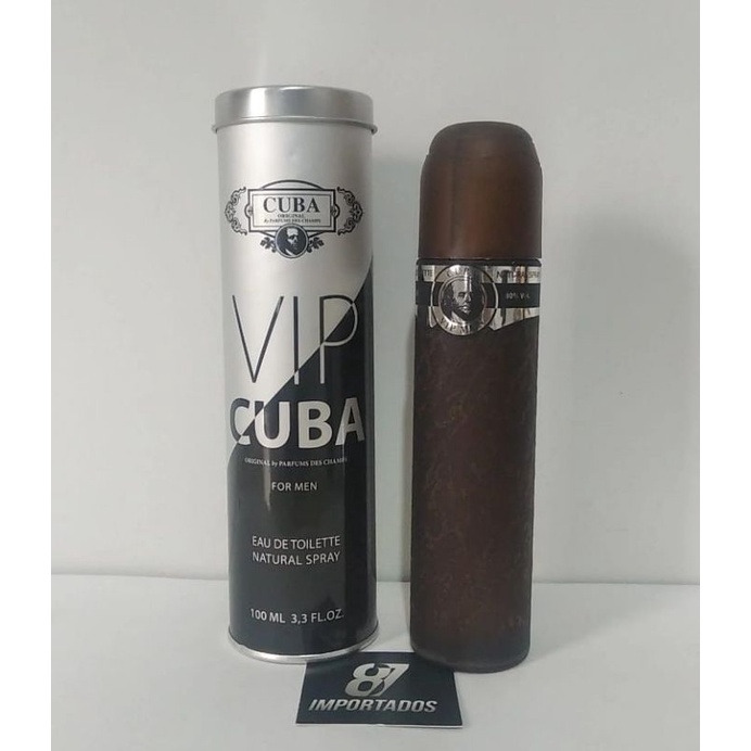 Cuba Vip Masculino Perfume 100ml - Original/Lacrado | Shopee Brasil
