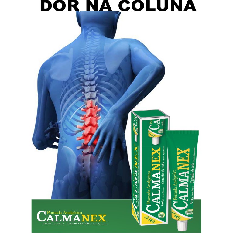 Pomada massageadora CALMANEX | Shopee Brasil