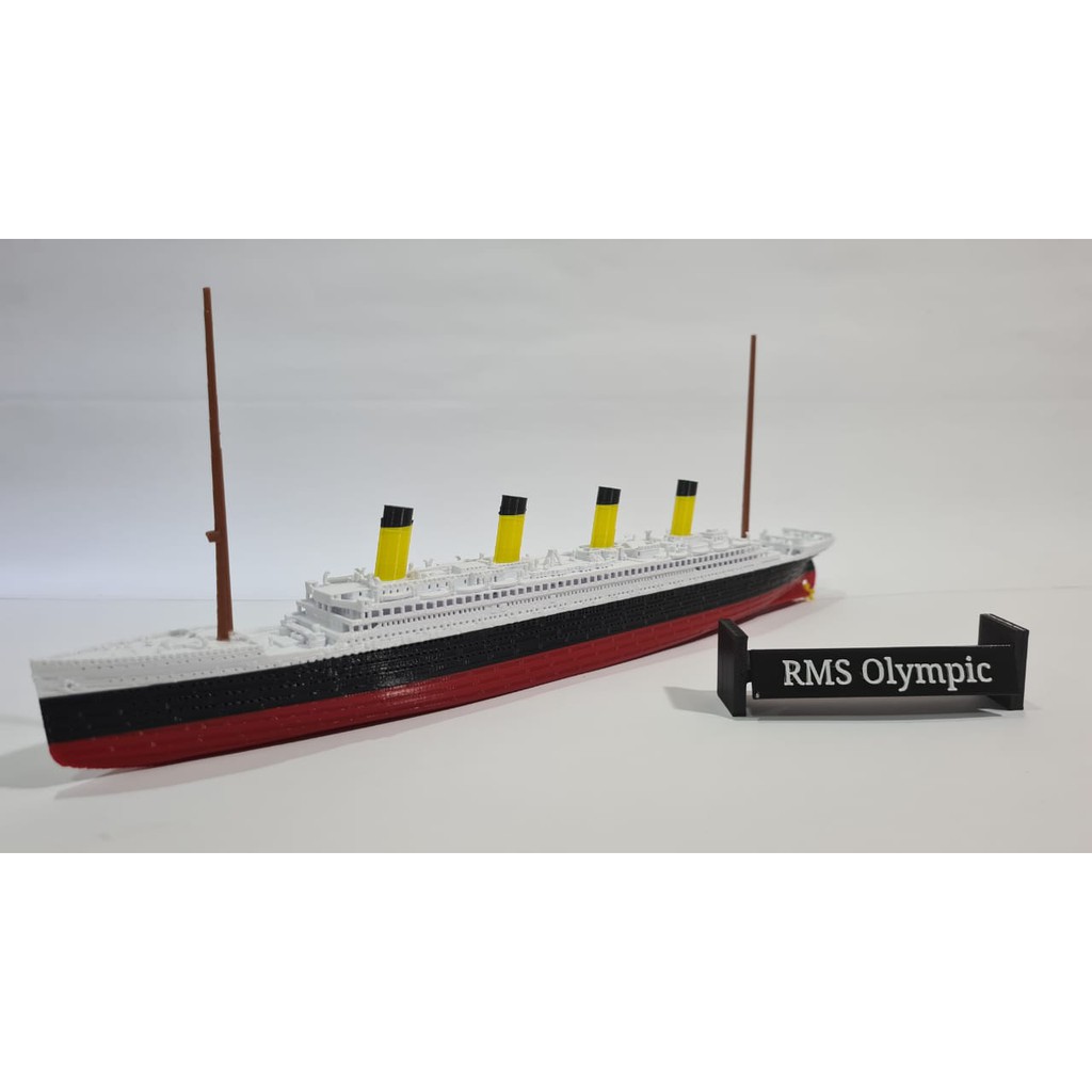 Miniatura - RMS Olympic - 3d - Plastimodelismo - White Star Line ...