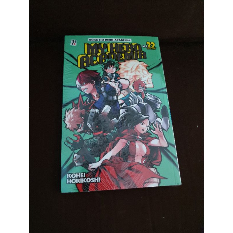 My Hero Academia volume 22 Lacrado | Shopee Brasil