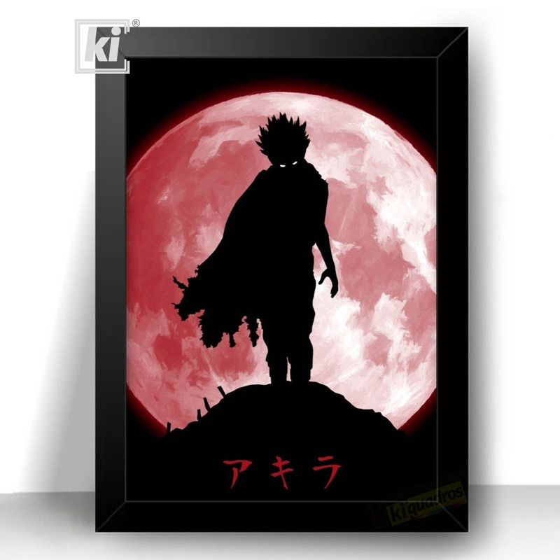 Quadro Poster Akira Tetsuo Shima Arte Anime moldura 44x32cm | Shopee Brasil