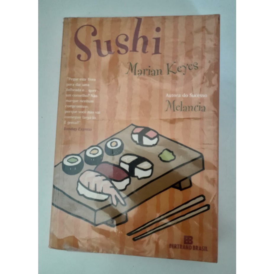 Livro Sushi Marian Keyes | Shopee Brasil