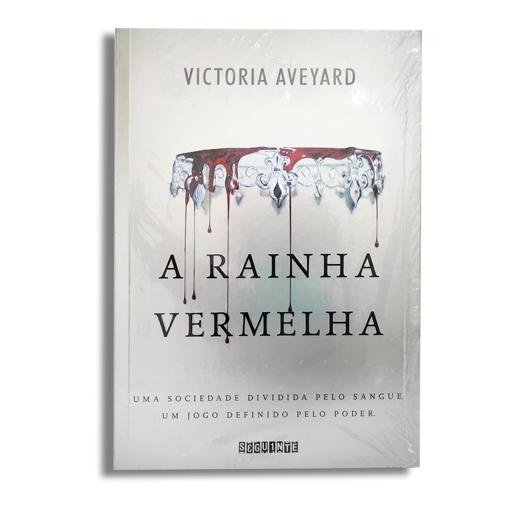 Livro a Rainha Vermelha (Lacrado) Novo Victoria Aveyard vol 1 Capa ...