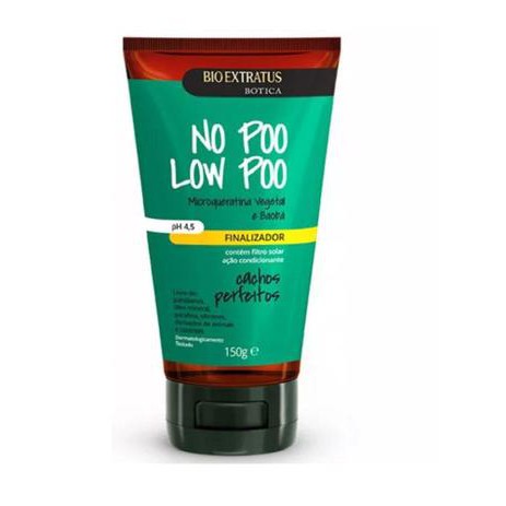Finalizador No Poo Low Poo Bio Extratus 150G Bio Extratus | Shopee Brasil