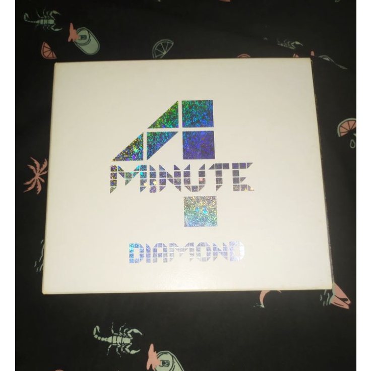 CD+DVD K-POP 4MINUTE DIAMOND | Shopee Brasil