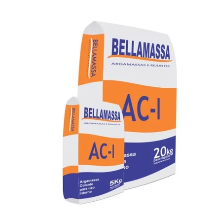 Argamassa Colante Ac 1 De Uso Interno Para Piso Parede 5 Kg | Shopee Brasil