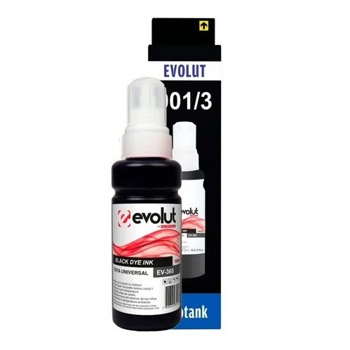 Tinta Refil Universal Preto EPSON, HP E CANON Para Impressora Ecotank ...