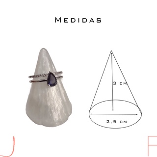 Expositor de Anel - Cone - Branco Perolizado, porta anel | Shopee Brasil