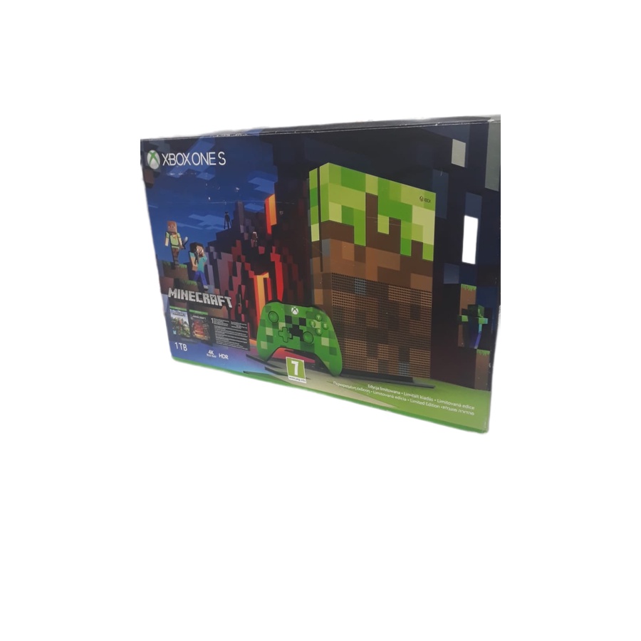 Microsoft Xbox One S 1tb Minecraft Edition Envio Ja! | Shopee Brasil