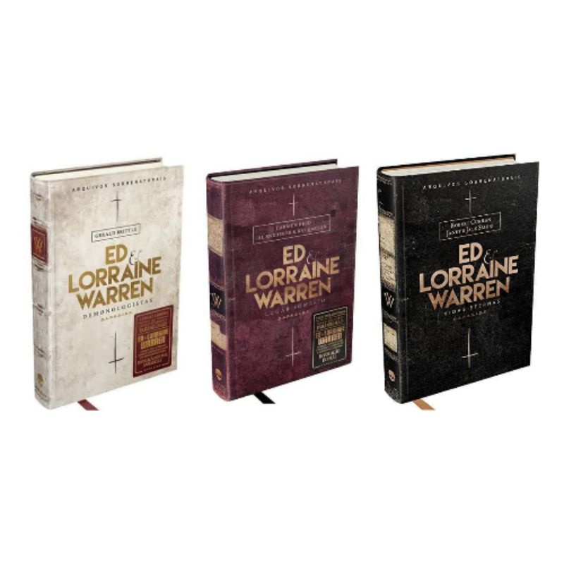 Ed & Lorraine Warren - 3 Livros | Shopee Brasil