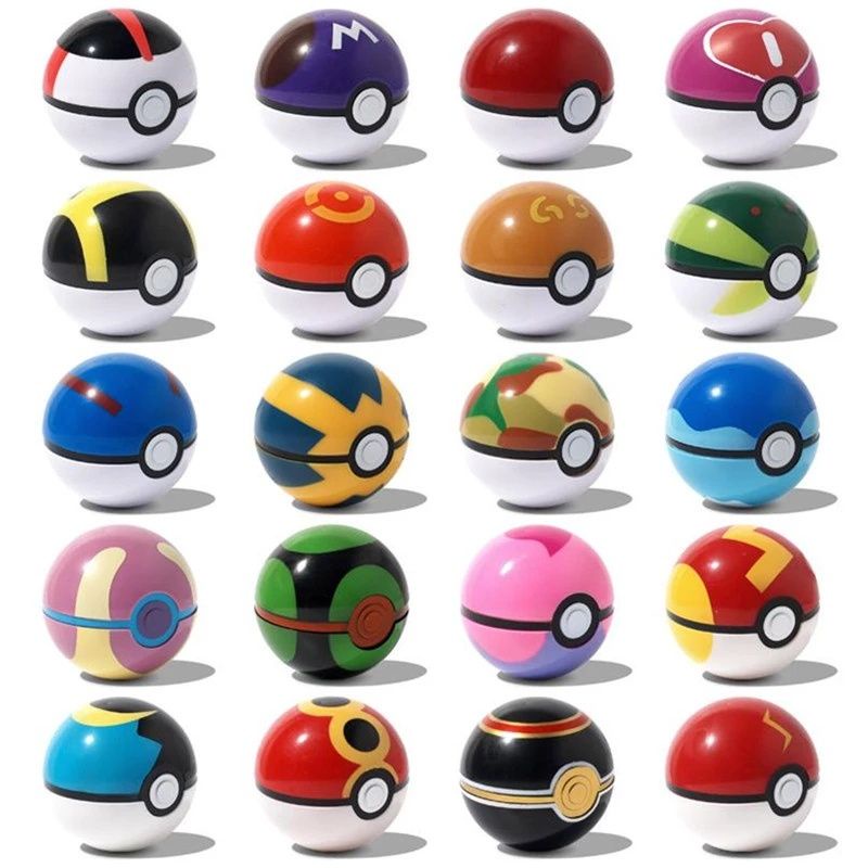 kit com pokebolas vazia . Pokeball do pokémon - poke bola - brinquedo ...
