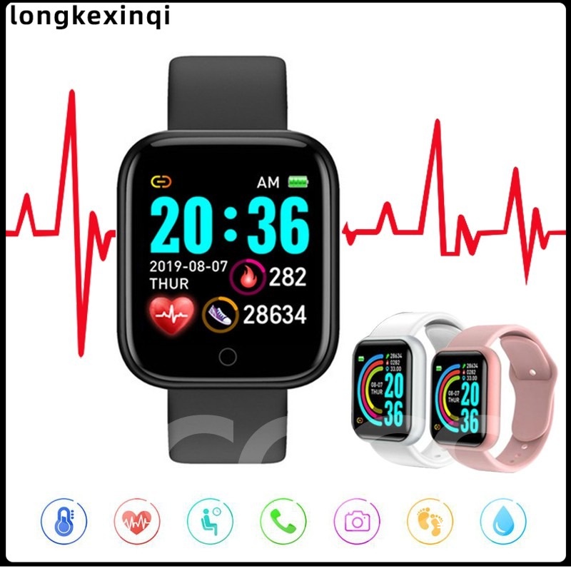 Frete Gratis Relógio Smart Watch 888 Rel Gio Y68 Prova D 'Gua Digital Rosa Feminino / Smartwatch ...